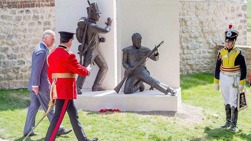 World News: Prince Charles unveils Waterloo memorial in Belgium