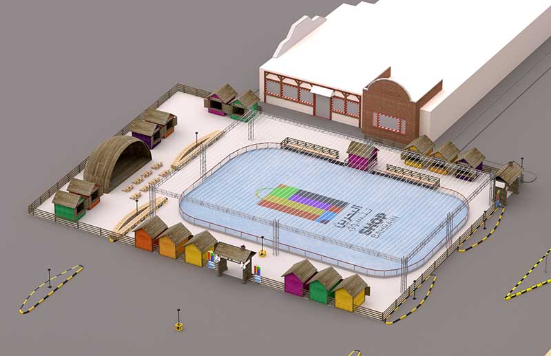 Bahrain News: Largest ice rink at ‘Shop Bahrain’