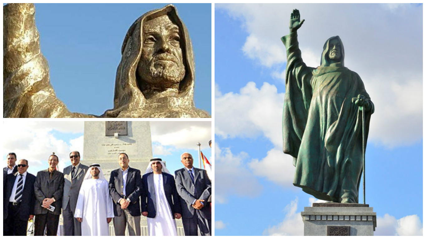 UAE: Egypt unveils UAE former ruler Shaikh Zayed's statue