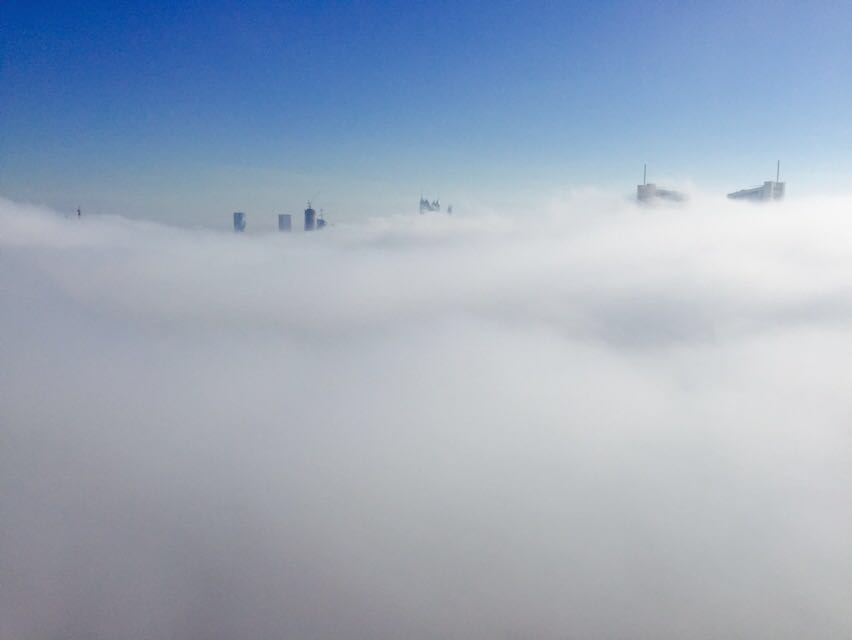 Bahrain News: In Pics: Dense fog covers parts of Bahrain