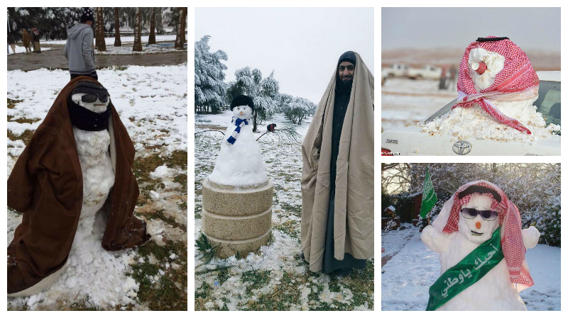KSA: In Pics: Extremely cold weather in Saudi