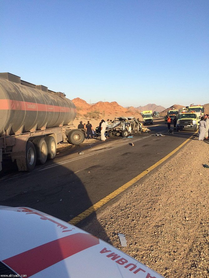 KSA: Five Saudi nationals burnt to death in horrific accident