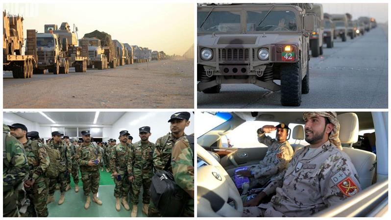 KSA: UAE, Pakistani convoys arrive in Saudi for 'North Thunder'