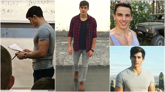 OMG: Maths tutor named 'world's sexiest teacher' is new face of Armani!