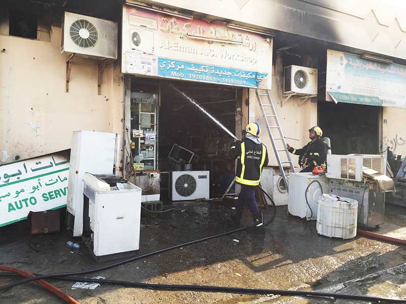 Bahrain News: BD50,000 loss in Hamad Town fire
