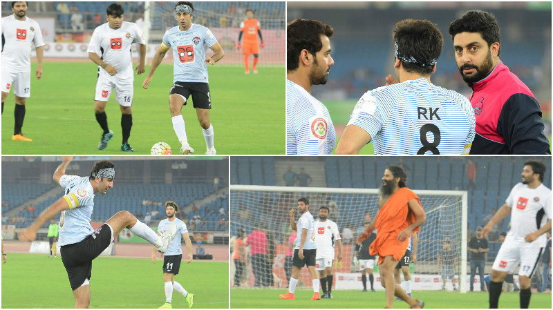 Celebs: PHOTOS: Ranbir Kapoor steals show at celebrities vs MPs ...