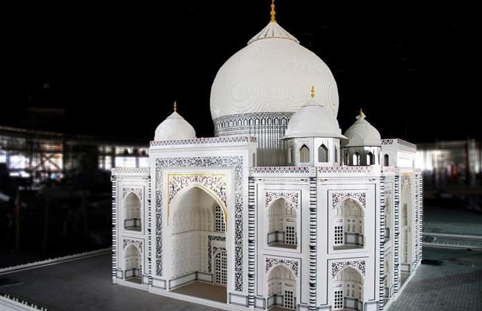 UAE: Dubai Legoland recreates wonder of Taj Mahal using Lego bricks