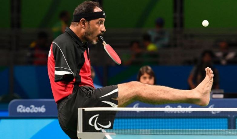 Other Sports: Meet Egypt's legendary ARMLESS table tennis player!