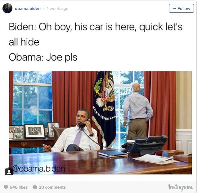 OMG: PHOTOS: Obama and Biden memes that will make you laugh
