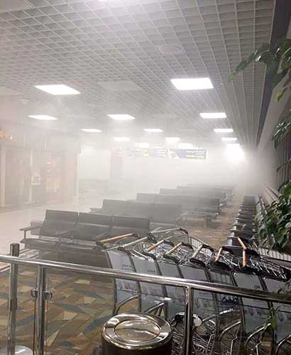 Bahrain News: Fire sparks airport evacuation