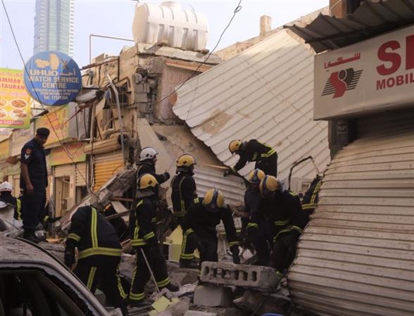 Bahrain News: Video: Explosion caused by gas leak hits centre of Manama