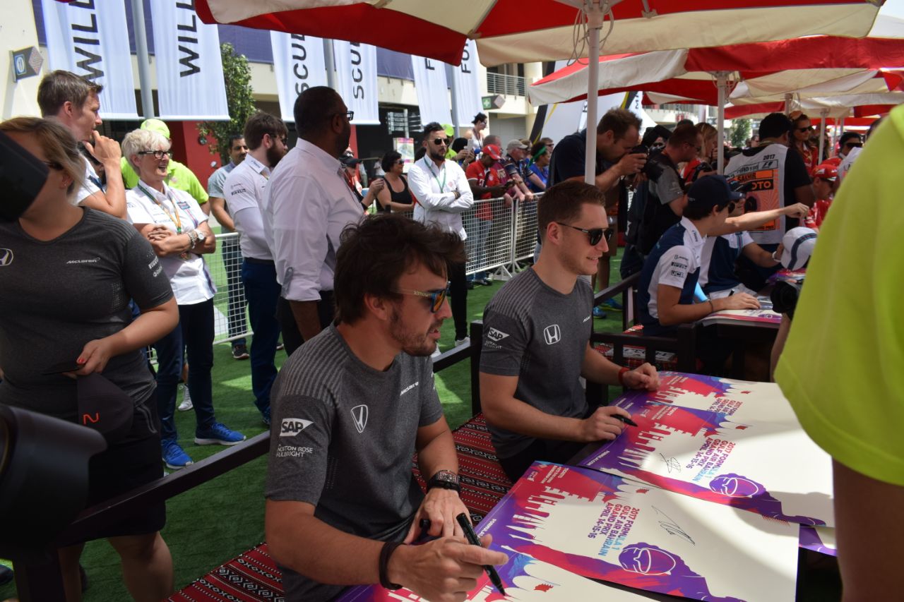 F1: PHOTOS: Dreams come true as fans meet their favourite F1 drivers
