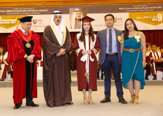 Bahrain News: In Pictures: AMA International School graduates take a bow