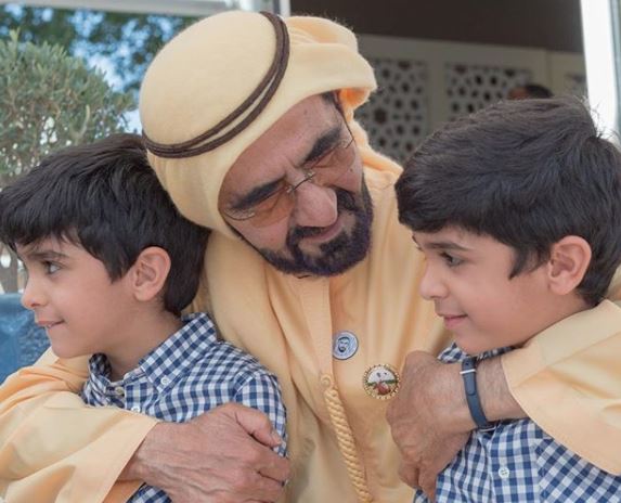 UAE: Dubai Ruler's photo with grandchildren of Bahrain's King goes viral