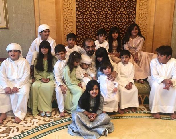 UAE: IN PICTURES: Dubai ruler celebrates Eid Al-Fitr with grandchildren