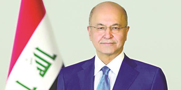 Kuwait: Iraqi president to visit Kuwait today as part of Gulf tour