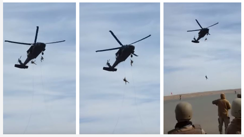 KSA: Saudi soldier dies after falling from helicopter