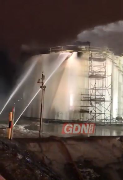 Bahrain News: VIDEO: Zero casualties in Bapco storage tank blaze