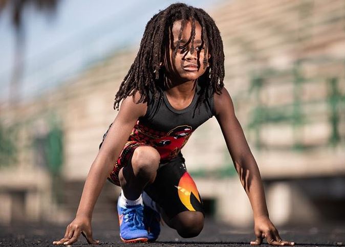OMG: The fastest boy in the world! Seven-year-old runs 100ms in 13.48 ...