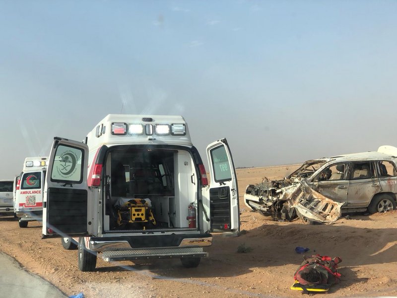 KSA: One Saudi and four expats killed in traffic accident