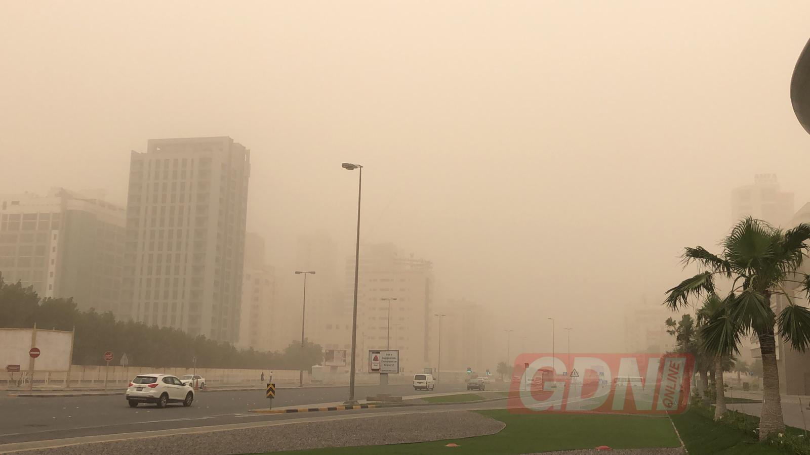 Bahrain News: IN PICTURES: Sandstorm hits Bahrain