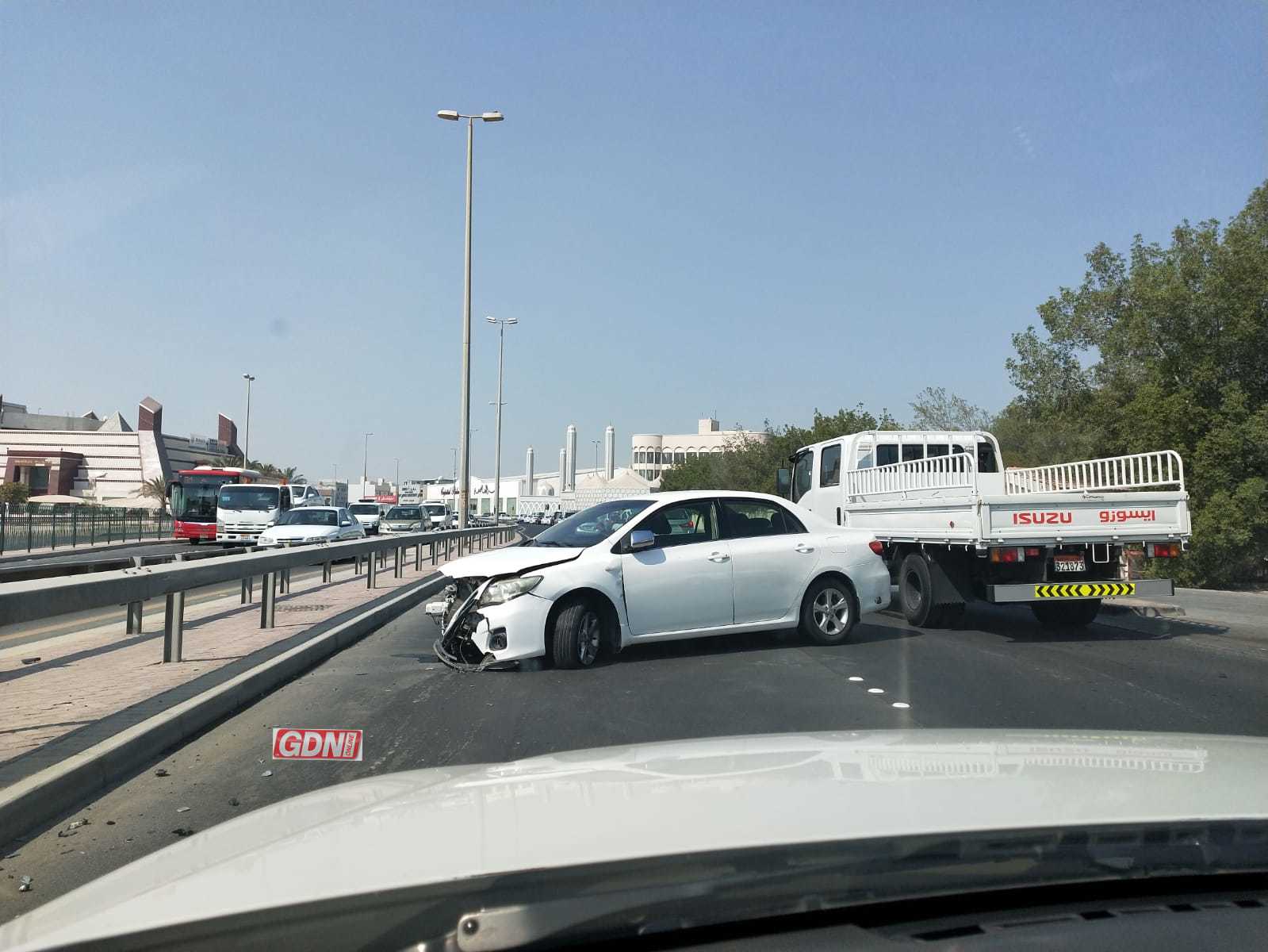 Bahrain News: Car accident in Sehla causes traffic jam