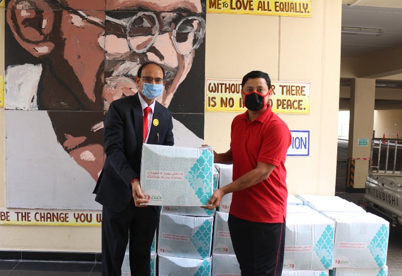 Bahrain News: New Millennium School-DPS donates to Al Eslah Society