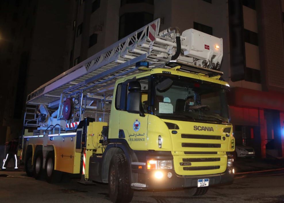 Bahrain News: Blaze building evacuated