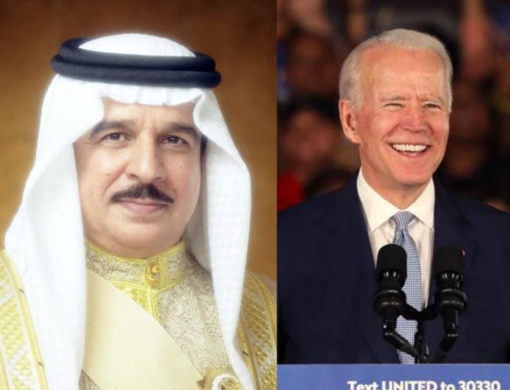 Bahrain News: King Hamad congratulates US President-elect Joe Biden