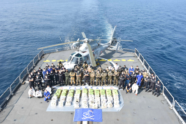 Bahrain News: French vessel seizes hashish worth $8m
