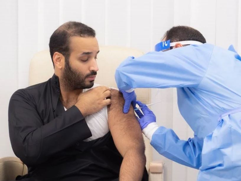 KSA: Saudi Crown Prince receives first Covid-19 vaccine
