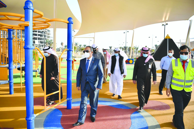 Bahrain News: Muharraq park 94pc complete