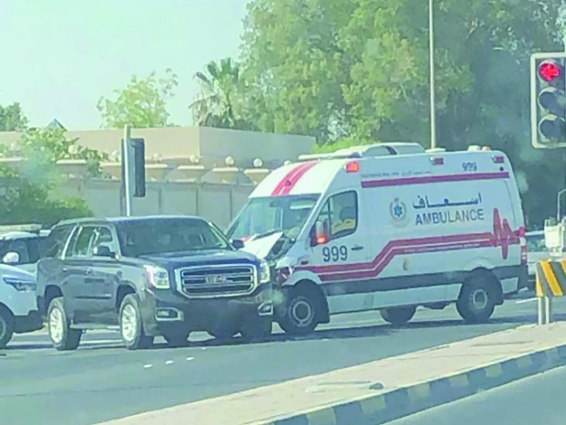 Bahrain News: Accident leads to traffic jam
