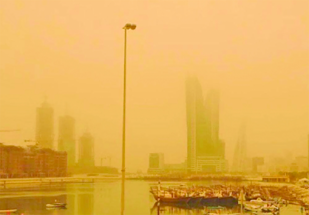 Bahrain News: Dust storm whipped up 25pc more sand