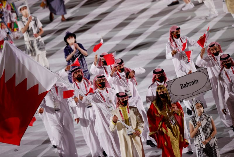 Olympics: IN PICTURES: Hussain and Noor lead Bahrain's contingent in ...