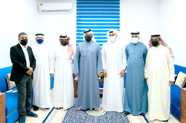 Photo Gallery: Shaikh Khalid visits Al Hidd and Samaheej Club