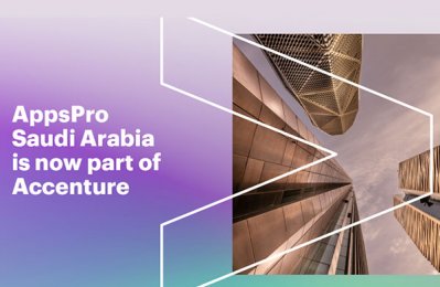 KSA Business: Accenture completes acquisition of AppsPro in Saudi
