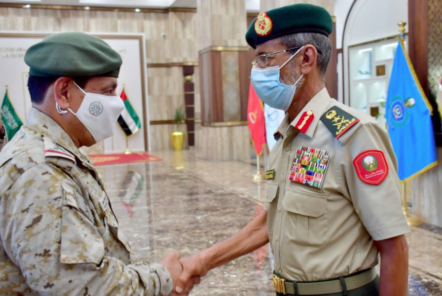 KSA: Saudi Land Forces commander meets the Chief of Staff of the UAE ...