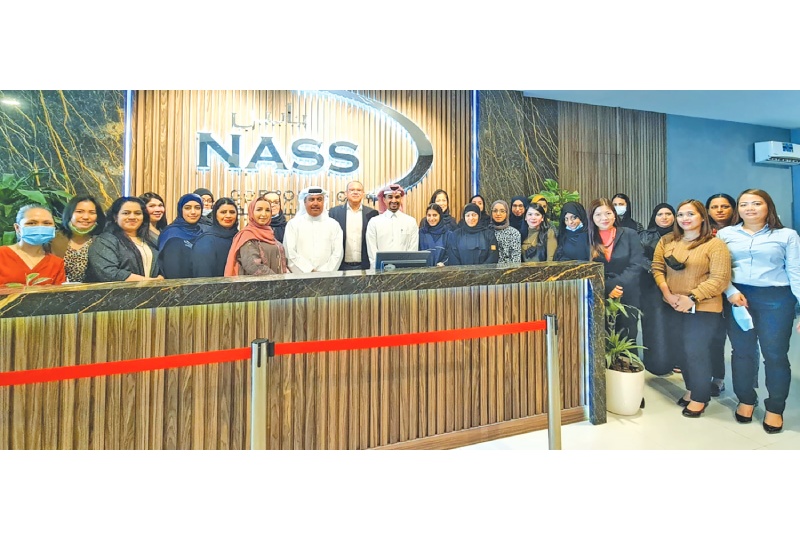 Photo Gallery: Nass Corporation honours women employees on Bahraini ...