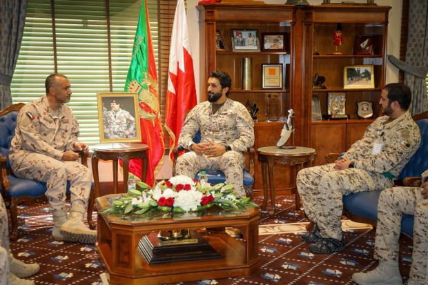 Bahrain News: National Security Advisor, Royal Guard Commander receives ...