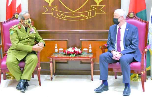 Bahrain News: BDF Commander-in-Chief receives Israeli Defence Minister