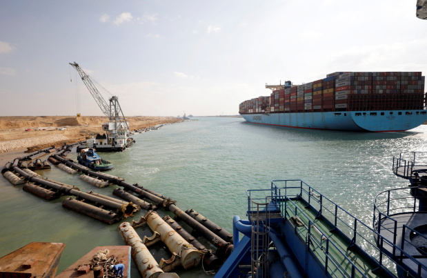 Middle East News: Egypt lengthening two-way portion of Suez Canal by 10 ...
