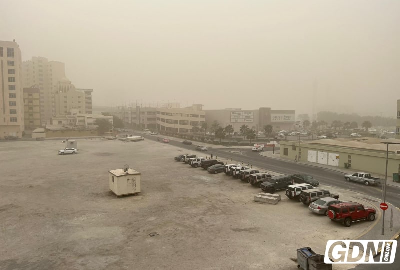 Bahrain News: WEATHER ALERT: Massive dust storm hits Bahrain
