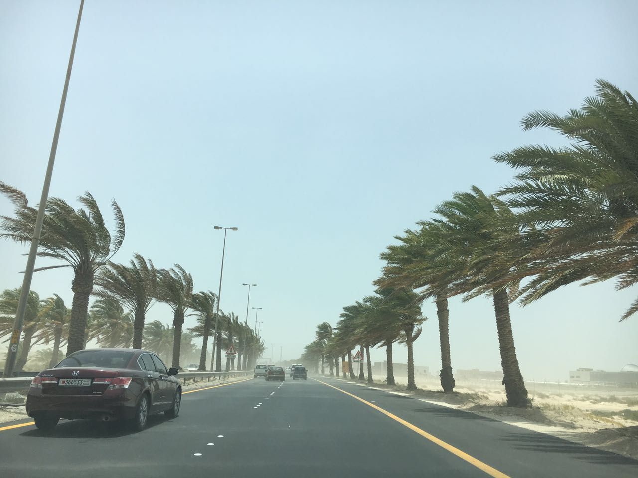 Bahrain News: WEATHER ALERT: Strong winds with rising dust expected today