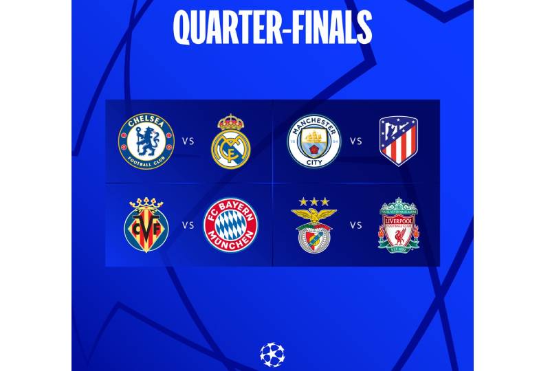 Football: Champions League quarter-final and semi-final draw