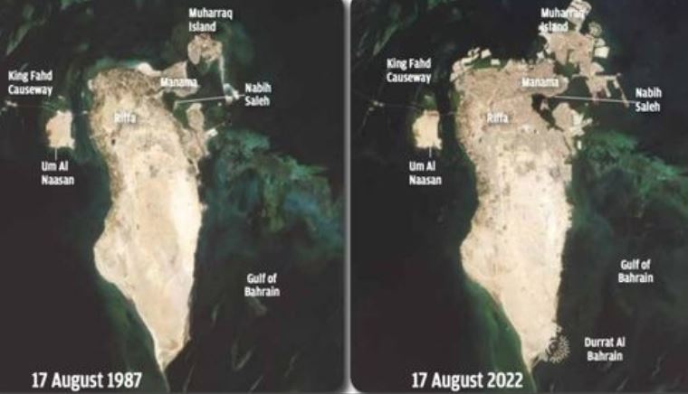 Bahrain News: NASA images show how much Bahrain has grown in 35 years