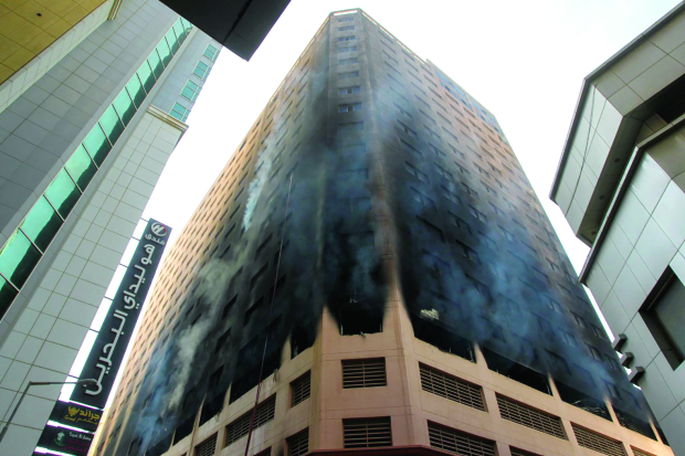 Bahrain News: 28 rescued as major fire engulfs building in Hoora