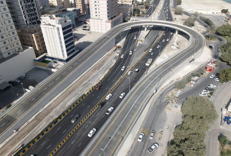 Bahrain News: Al Fateh Highway U-turn flyover inaugurated by Works Minister