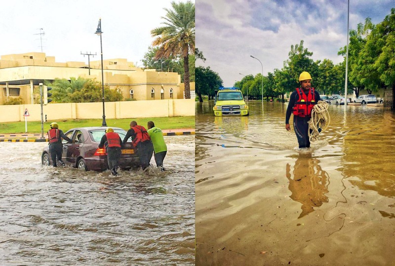 Oman: Omani authorities rescue 51 people as heavy rain floods the country