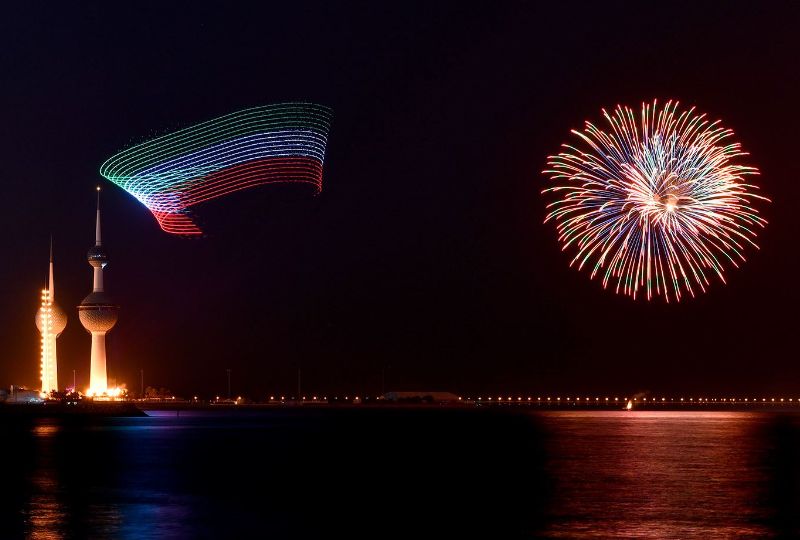 Kuwait: Fireworks display crowns Kuwait national days celebrations